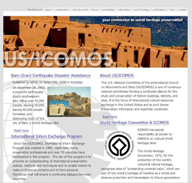 New Interactive US/ICOMOS Website Under Development - World Heritage USA